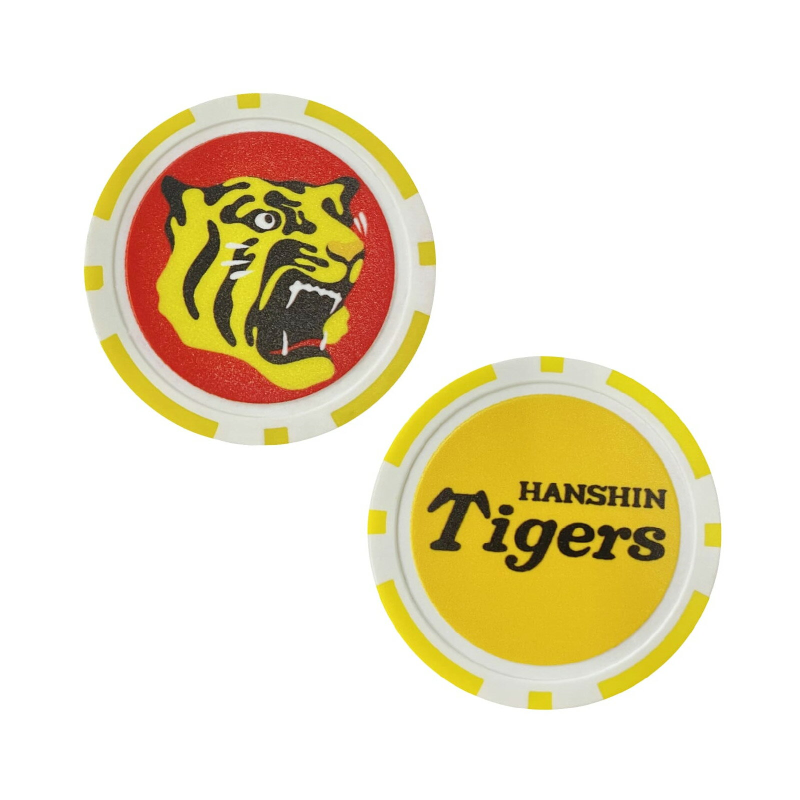 プロ野球ファン必見！公式ライセンスカジノマーカー登場 あなたの応援するプロ野球球団のロゴをあしらった、公式ライセンスカジノマーカーが登場！ 球団公式ライセンス商品 - 各球団のロゴやマスコットのデザイン ギフトにも最適！ 野球好きの仲間やゴ...