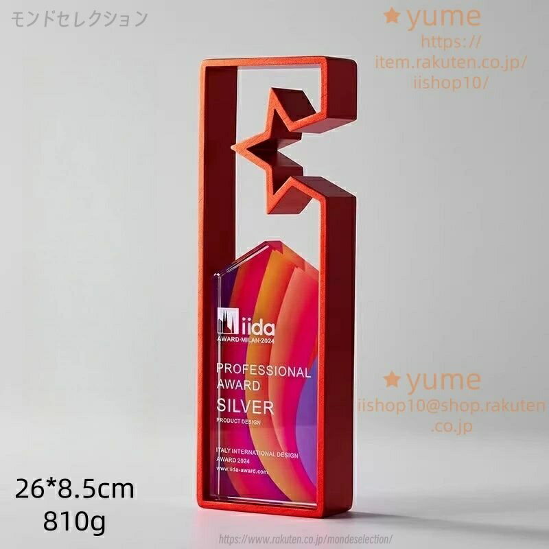 オーダーメイドトロフィー制作プロセス お客様のご要望に合わせて完全カスタマイズのクリスタルトロフィーを制作いたします 01 刻印内容のご連絡 💬 トロフィーに刻印したい内容（会社名、受賞者名、受賞理由、日付など）を当社までお...