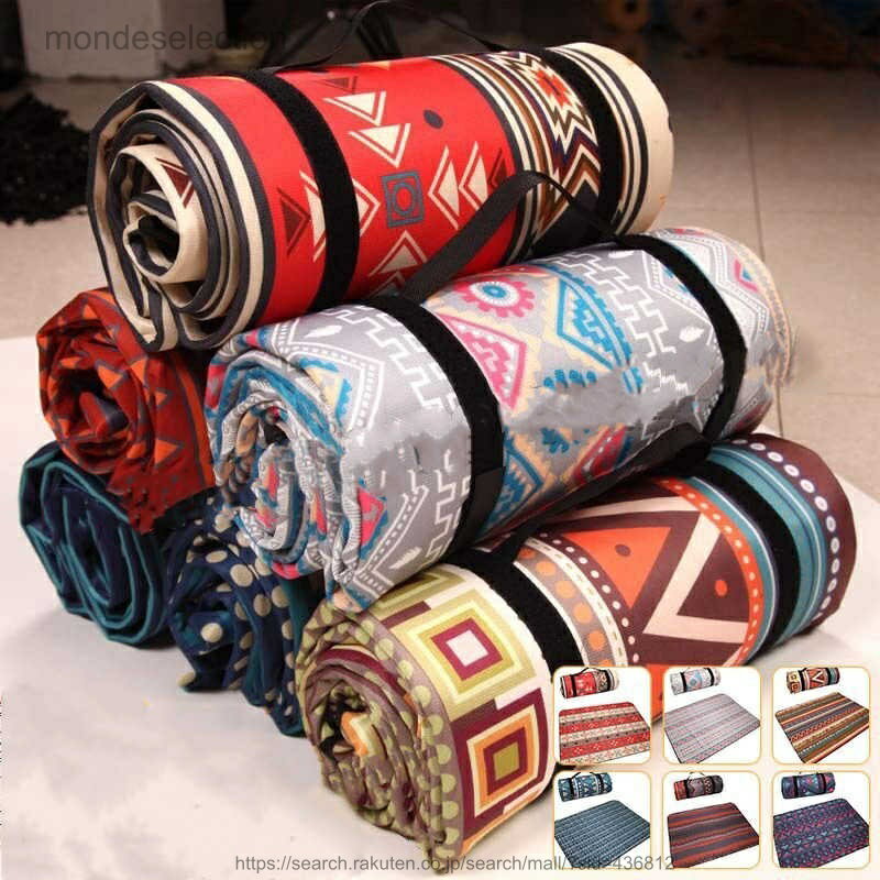 サイズFサイズについての説明※お使いの環境などにより実物と色が違って見えることがございます。 サイズ：300×300cm （詳しくは商品情報にご確認ください） バック型に折りたためる持ち運びに便利なレジャーシート。 お気に入りのデザインを見...