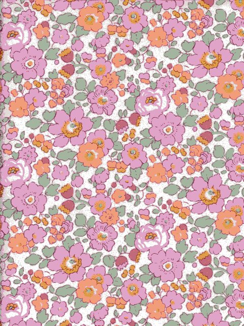 素材：コットン100％ サイズ：110cm巾10cmからの販売 カラ−：オレンジ系 この商品は、最低30cmからの販売です。 10cm単位でカットします。 販売価格は、10cmのお値段です、素材：コットン100％ サイズ：110cm巾10c...