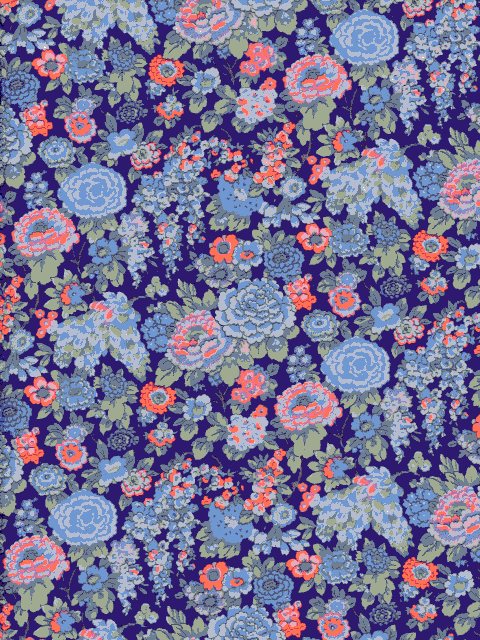 素材：コットン100％ サイズ：110cm巾10cmからの販売 カラ−：オレンジネオン×ブルーパープル この商品は、最低30cmからの販売です。 10cm単位でカットします。 販売価格は、10cmのお値段です、素材：コットン100％ サイズ...