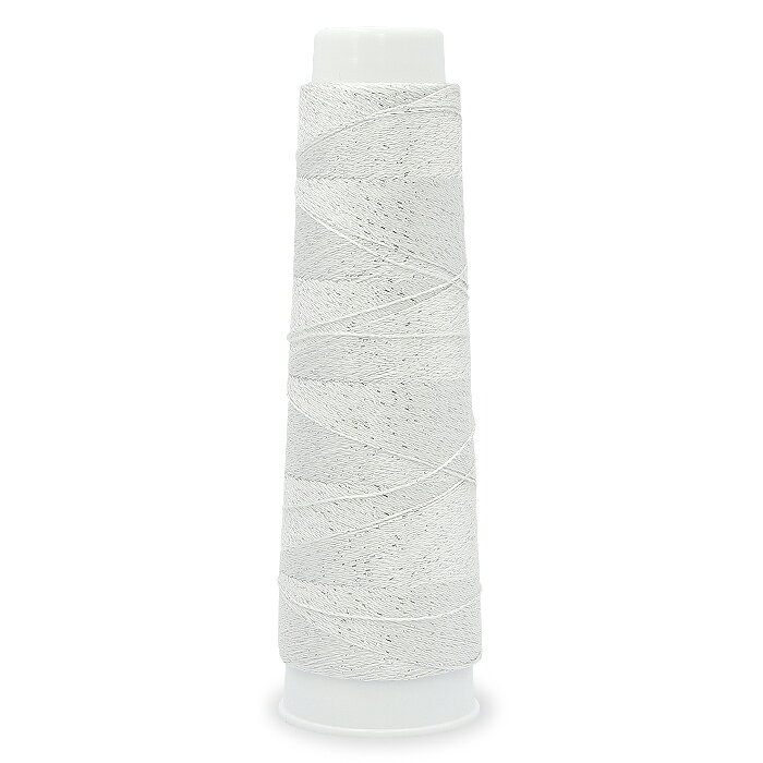 ■規格：10g巻 200m ■素材：シルク（Silk Filament）93％ ポリエステル（POLYESTER）7% c/#9002 銀砂子（ギンスナゴ）GINSUNAGO 西陣で砂子とは上品と表現するのにつかわれてきた言葉 1000色以...