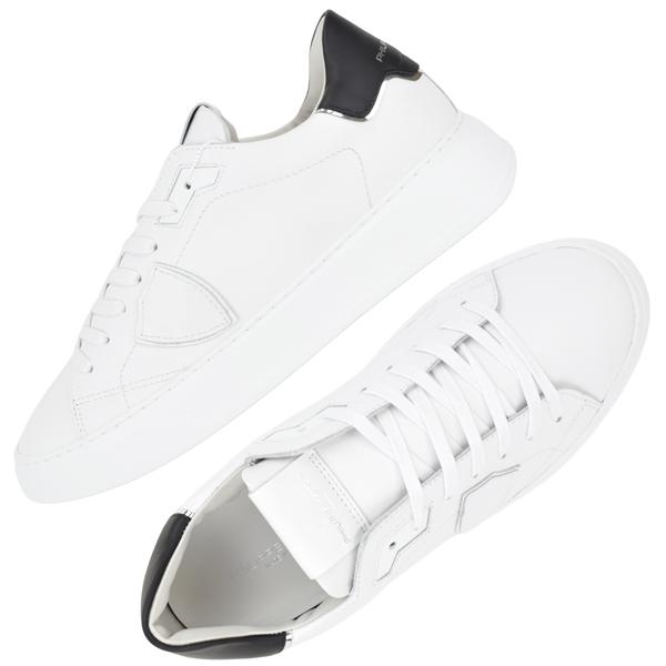 PHILIPPE MODEL フィリップモデル TEMPLE LOW MAN SNEAKER/レザースニーカー ホワイト×ブラック アイテム説明 ブランド名 PHILIPPE MODEL フィリップモデル 商品番号 BTLU V007 カラ...