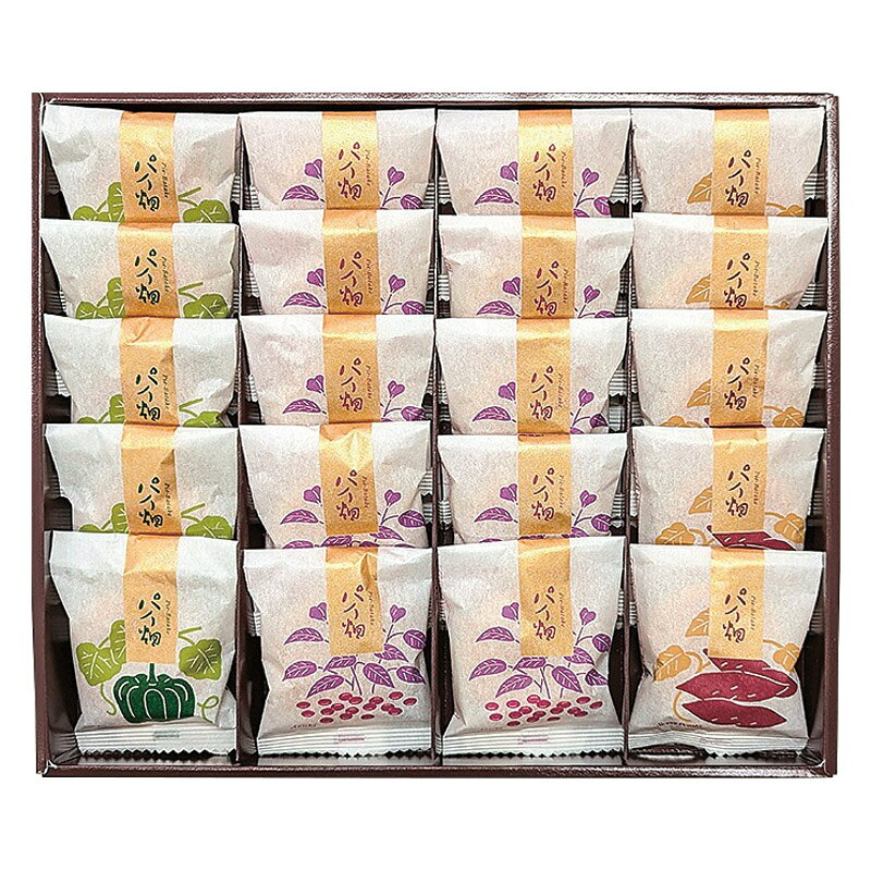 PRODUCT SPECIFICATIONS商品仕様ブランド栄光堂製菓商品名パイ畑20個入型番60339セット内容あずき×10、パンプキン・スイートポテト×各5箱サイズ31×36.5×4.7cm賞味期間常温110日アレルゲン卵・乳・小麦JA...