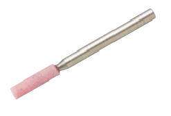 ＜特徴＞WA砥材よりも靭性が高く、硬度を備え形状保持が優れてる為、ドレッシングサイクルが長く、研削時の発熱が少ないですより研削条件の厳しい分野に使用できます＜仕様＞形状：円筒最高使用回転数：105000rpm粒度：#80