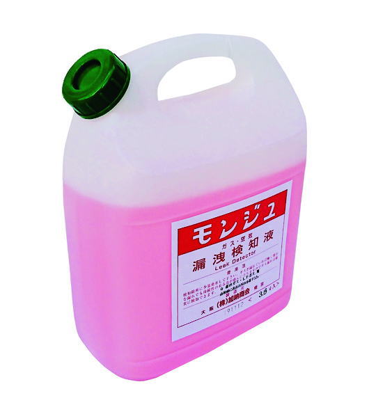 ポリエチレン容器 《用途》 ・都市ガス、プロパンガス、器具及び、配管接続部 　のもれを検知できます。 ・エアコン、冷凍機器の冷媒もれを検知できます。 ・一般高圧ガス配管、容器等接続部のもれを検知できます。 《成分特長》 ・強力な起泡性があり...