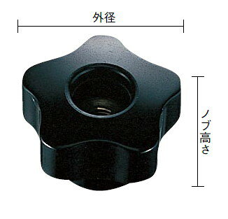 ★特徴★ ●貫通タップ穴タイプのノブです ★仕様★ ●ノブ:フェノール樹脂 ●めねじ:黄銅 ●耐熱温度:110℃ ●貫通タップ穴タイプ ●外径(mm):60 ●ノブ高さ(mm):38 ●ねじ寸法:M12×1.75 ●ねじ深さ(mm):26 ...