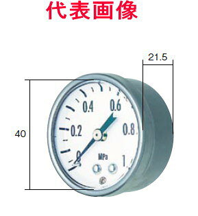 ●小型機器の圧力測定用、あるいは空圧機器の圧力測定用に使用される圧力計であり、機器全体の小型化に役立ちます。 ●小型、軽量のため、取り付けスペースの限られている場所に便利です。 ●精度:±3% FS ●ケース形状:D ●大きさ:40mm ●...