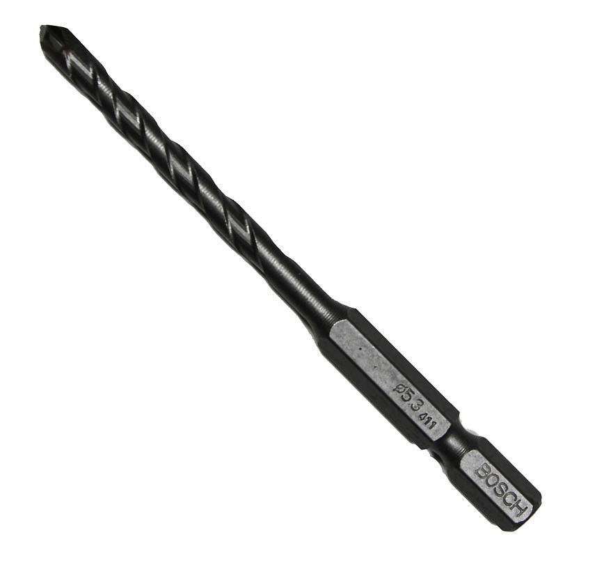 ・6.35mm六角軸シャンクを採用！従来の丸軸に比べ電気ドリルのチャックに装着した際、スリップが起こりません。また、充電インパクトドライバーには、ワンタッチで装着し使用することができます ・3.0mmφから10.0mmφまで18サイズの錐径...