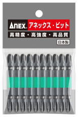 　 ●色で先端サイズの見分けが簡単 ●マグネット付き 　 品番 刃先×全長(L) 入数 AC-14M +1×65 10本 +1×110 +2×65 +2×110 +2×150 +3×65 +3×110