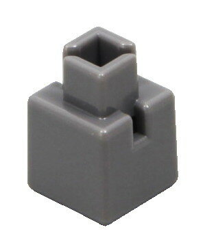 ブロック　ミニ四角×20pcsブロック ミニ四角：W10×H10×D10mmブロック：ABSヘッダー付OPP袋