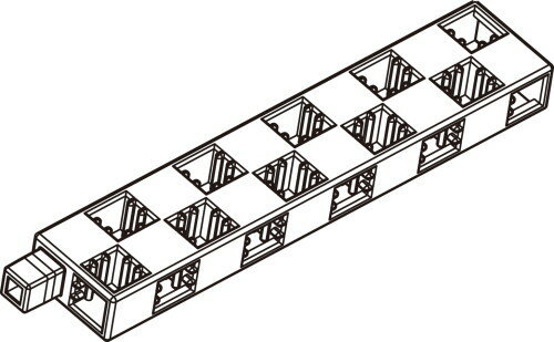 ロボットステー 8pcs 20×108×10（単品サイズ）80g(梱包重量)ABS