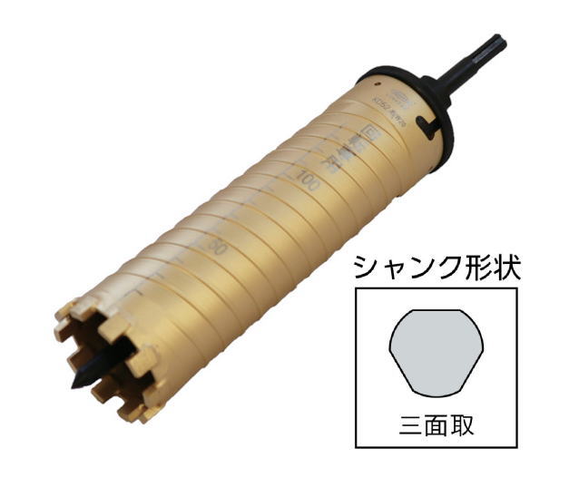 ★特徴★ ・簡単ボディー脱着機能で切りカスが上から楽に取り出せます ・乾式タイプで、水を使わずに穴あけ可能です ・独自のトルネードスパイラル溝が切り粉を強制排出します ・握り部はローレット付で安全につかめます ・便利な深さ目盛付です(目安)...