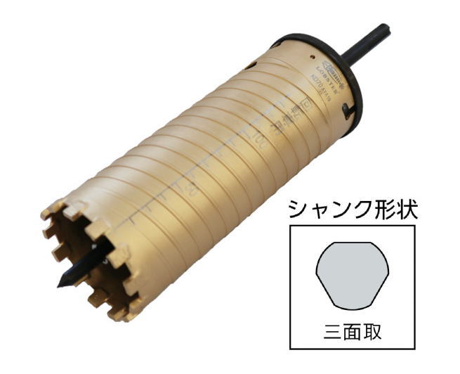 ★特徴★ ・簡単ボディー脱着機能で切りカスが上から楽に取り出せます ・乾式タイプで、水を使わずに穴あけ可能です ・独自のトルネードスパイラル溝が切り粉を強制排出します ・握り部はローレット付で安全につかめます ・便利な深さ目盛付です(目安)...