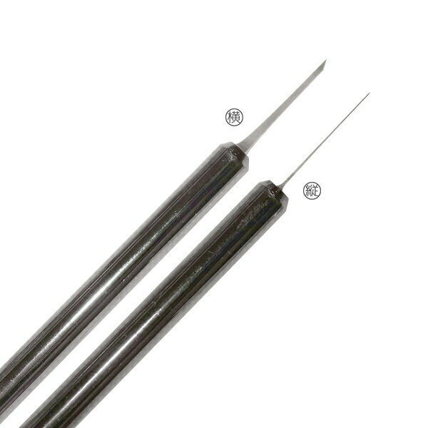 超鋼材を使って作ったプラモデル専用スジボリです精密なスジ入れ、細かいカットに最適！ ★仕様★ ■ハンドル全長：110mm ■刃厚：0.2mm ■革ひも付き ■全長：126mm ■重量：20g ■刃先：超鋼（タングステンカーバイト材） ■柄：...