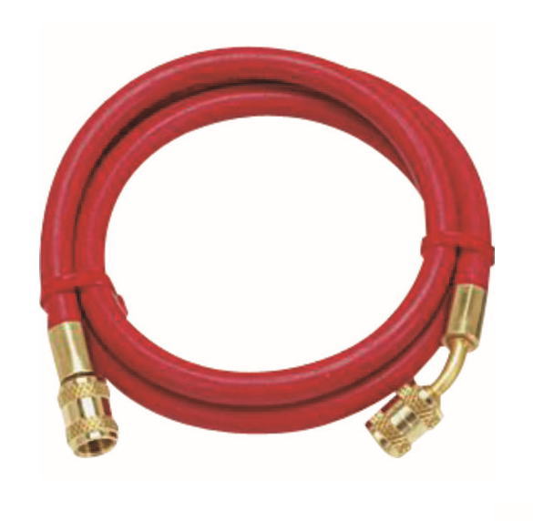 ・内部ナイロンコーティングのため、高耐圧でより安全なチャージホースです。 ・R134a(カーエアコン) ・長さ:150cm ・接続口径:ストレート7/16"UNF-20(1/4"F)×45°M10フレア(ムシ押付) ・製品使用圧力:〜5.5...