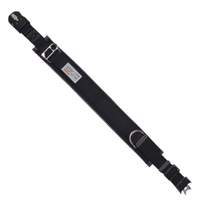 ★特徴★ ・作業時の姿勢を保持するワークポジショニングの為の器具です ・ワンタッチバックル ・D環1個 ・補助ベルト幅:85mm ・墜落制止には別途フルハーネスを併用して下さい ★仕様★ ・胴ベルト:ナイロンベルト、ワンタッチバックル付 ・...
