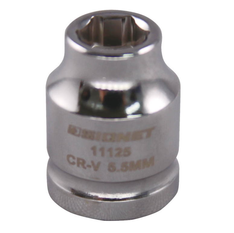 ★特徴★ ・ソケットの全長は、わずか16mm！狭い場所での作業に最適 ・吊下げタグ付き ・ミラー仕上げのメッキがキレイです ★仕様★ ・ソケットサイズ:5.5mm ・差込角:1/4"(6.35mm) ・ソケット全長:16mm ・六角タイプ ...