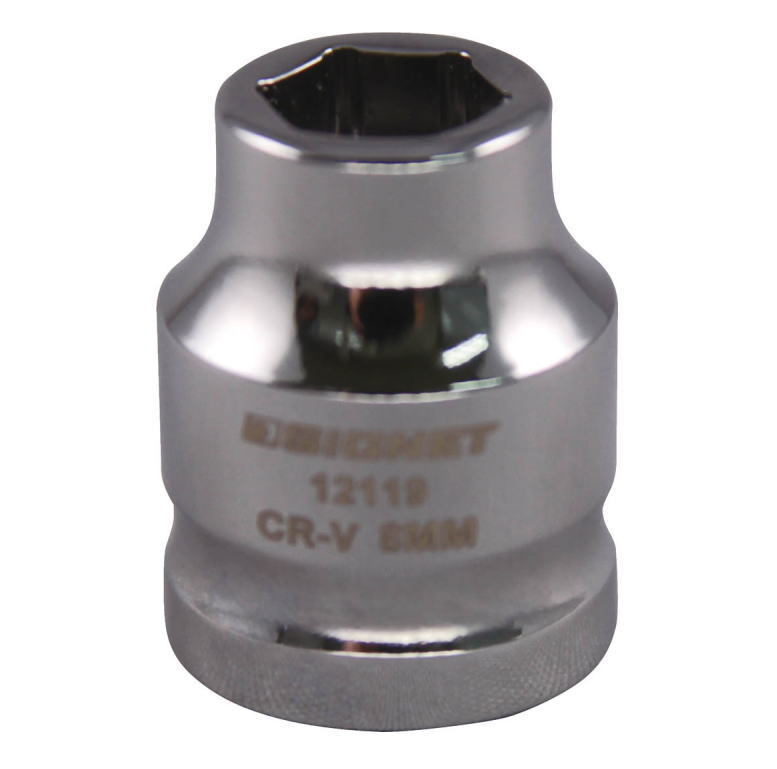 ★特徴★ ・ソケットの全長は、わずか22mm！狭い場所での作業に最適 ・吊下げタグ付き ・ミラー仕上げのメッキがキレイです ★仕様★ ・ソケットサイズ:8mm ・差込角:3/8"(9.52mm) ・ソケット全長:22mm ・六角タイプ ・質...