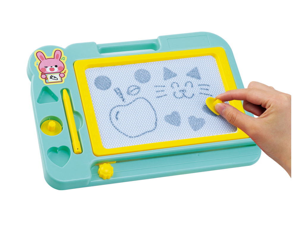 マグネットスタンプがついたおえかきボードです。 子どもの想像力を伸ばしてくれ、知育玩具として最適です。 何度でも描くことができて汚れる心配もありません。 お子様の文字学習、おえかきに最適です。 おえかきは子どもの右脳を鍛えることができ、想像...