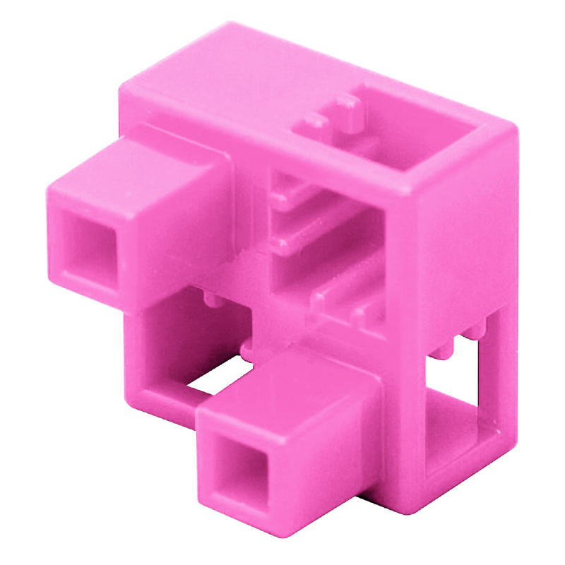 ブロック ハーフB：W20×H20×D10mm ブロック入数：ハーフB×8pcs 材質：ABS