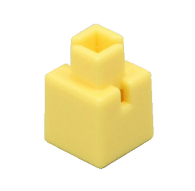 ブロック ミニ四角：W10×H10×D10mm ブロック入数：ミニ四角×20pcs 材質：ABS