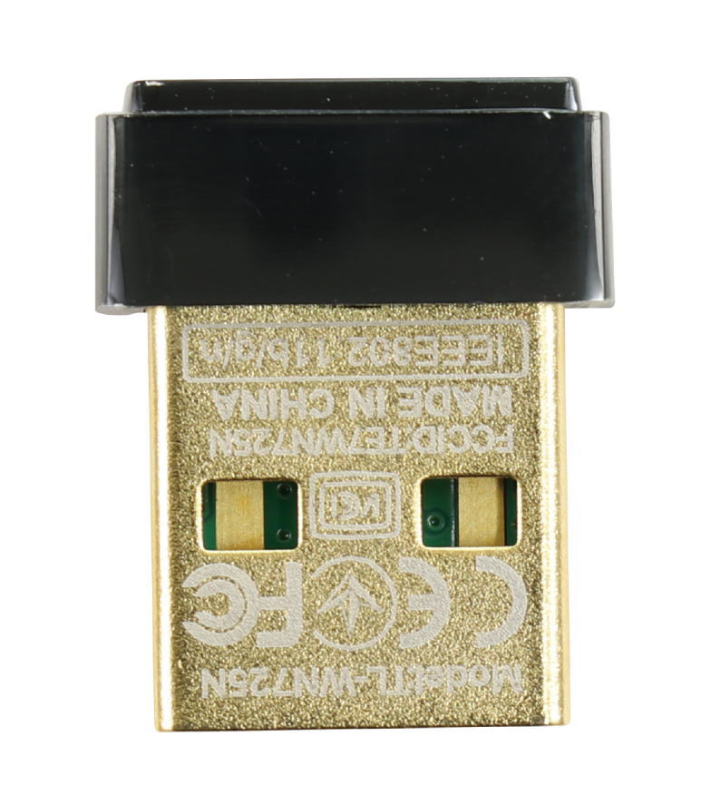 最大150Mbpsの高速無線通信 19×15×7mm