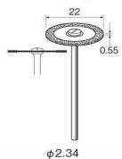 ◆金属・非金属の溝入れ及び切断に適しています ●最高級天然ダイヤを特殊な方法により強固に固着しているため最高の切れ味と高精度、長寿命です ●基板にステンレスを使用しているため剛性、耐食性に優れ、使い易く、仕上面も良好です ●外径、厚さ、電着...