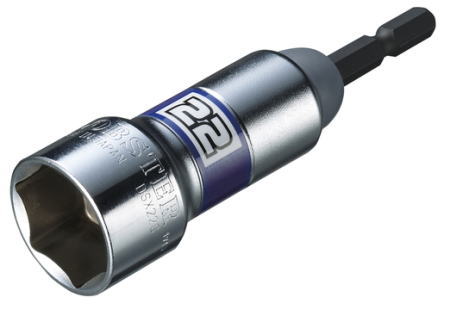 36Vインパクトドライバー対応の高耐久性 　 ◆長軸のトーション効果により、長寿命 ◆ソケット部の六角穴に六角軸を圧入することで、ねじれ・折れに強く、トルク伝達効率が高い ◆軽量タイプで作業者の負担を軽減し、作業効率アップ ◆深穴式になって...