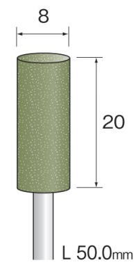 特徴 研磨作業に適したゴム砥石です 優れた自生作用により、細目粒度であっても目づまりが起こりません 最高使用回転数:30,000rpm 粒度:#400 適合素材（5段階） アルミニウム:3 合金工具鋼：3 ステンレス鋼：4 適合機器 エアー...
