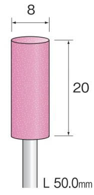 特徴 研磨作業に適したゴム砥石です 優れた自生作用により、細目粒度であっても目づまりが起こりません 最高使用回転数:24,000rpm 粒度:#600 適合素材（5段階） アルミニウム:2 合金工具鋼：3 ステンレス鋼：4 適合機器 エアー...