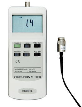 ★特徴★ ・機械設備等の振動測定に最適(速度/加速度対応) ・振動の速度(mm/S)と加速度(m/S2)のみ測定 ・磁気ベース付プローブ ・実効値(RMS)/ピーク値表示機能 ・MAX/MIN表示機能 ★仕様★ ・表示:1999LCD表示 ...