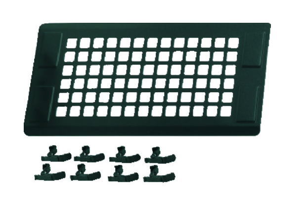 ●マグネットはラバーコーティング仕様です ●ツールワゴン・キャビネットなどにマグネットで貼り付け、工具などの整理に。 ●最大荷重(kg):3 ●幅(mm):310 ●奥行(mm):8 ●高さ(mm):160 ●付属フック（個）:8 ●質量(...