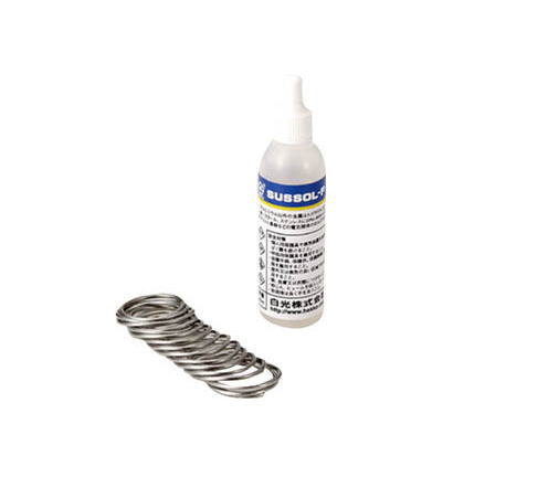 ◆銅、真鍮、ブリキなどのはんだ付けに使用するフラックスです 　 81-01 30g入　ヤニなしはんだ付き すず60%、φ1.6×115mm　ヤニなし 81-02 30g入り ◆アルミニウムには使用できません ◆プリント基板など電気関係のはん...