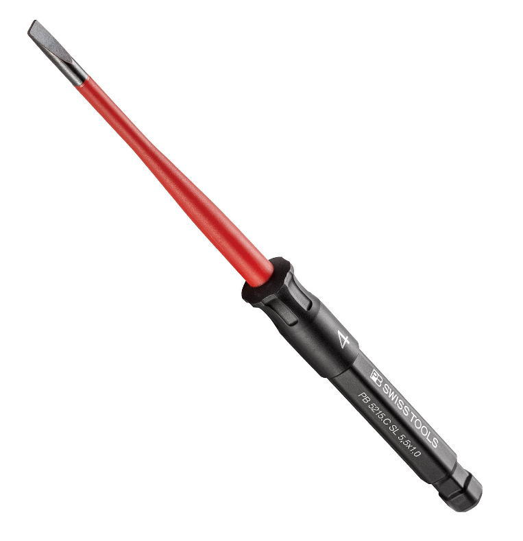 ★特徴★ ・IEC/EN 60900準拠 ・1000V AC/1500V DCまで完全絶縁で安全に作業が出来ます ・ブレード直径は刃先に向かって小さくなってるので深い位置のネジも見やすいです ・高速回転ゾーンおよび親指と人差し指用の滑り止め...
