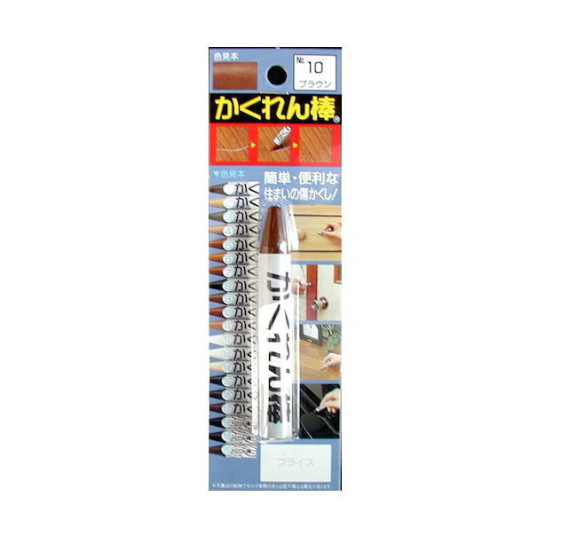 ・フローリングや木製品の補修に最適です ・キリキズに直接すり込めるソフトタイプです ・床や柱、家具のお手軽キズ補修の定番