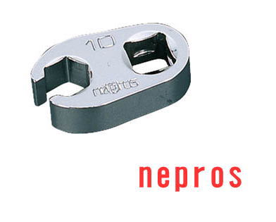 差込角　9.5mm(3/8") 　 　 製品番号 S W T L B 質量(g) NBNS3-08 8 18 9.5 35 20 30 NBNS3-10 10 21.5 36.8 35 NBNS3-12 12 26 10 38.6...
