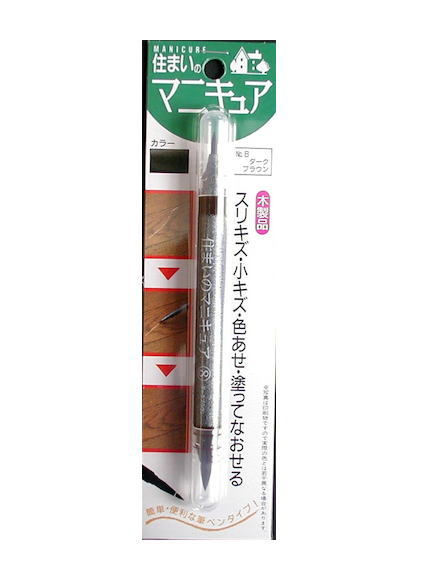 ・フローリングや木製品の補修に ・擦り傷にワンタッチ補修出来ます ・サイズ：幅45mm×長さ170mm×高さ12mm