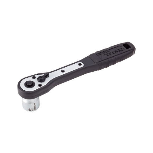 ■差込角・・・3/8"(9.5mm) ■送り角度・・・8°44歯ギア ■全長・・・202mm ■重量・・・250g耐摩耗と強度を兼ね備えた特殊鋼クロムバナジウム鋼(CrV)を使用 全てのアイテムにレーザーマーキングで見やすく刻印
