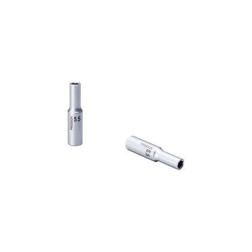 ■差込角・・・1/4"(6.35mm) ■ロングタイプソケット耐摩耗と強度を兼ね備えた特殊鋼クロムバナジウム鋼(CrV)を使用 全てのアイテムにレーザーマーキングで見やすく刻印
