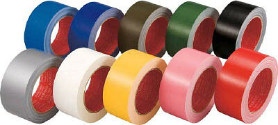 ●粘着力:10.9N/10mm（対ステンレス） ●引張強度:74.6N/10mm ●芯径:3インチ(76mm) ●手で切断可能 ●幅(mm):50 ●長さ(m):25 ●厚み(mm):0.23 ●質量:300g ●基材:スフ織物（ポリエチレ...