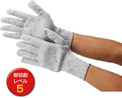 ★特徴★ ●EN388試験で耐切創レベル5、耐引裂レベル4です●フィット感抜群のシームレス編タイプ（13ゲージ）です ●自動車、鉄鋼業 ●金属板操作 ●廃棄作業 ★仕様★ ●厚み：0.8mm ●13ゲージ編 ●サイズ:M ●全長(cm):2...