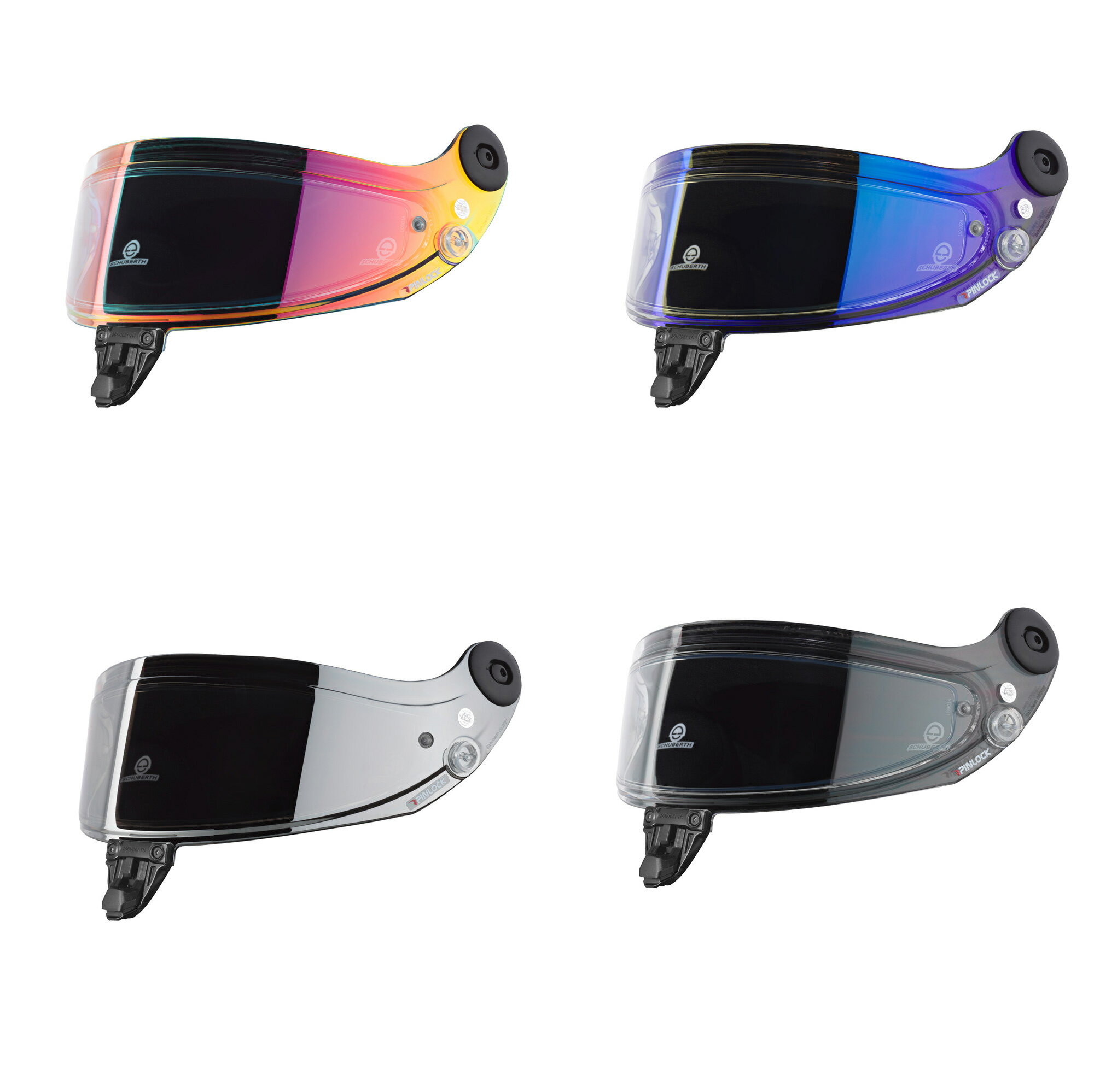 注意 SDLシステム専用（新型オープナーシステム） SCHUBERTH OPTION PART オプションパーツ Pinlock 曇り止め付き 適　合：SCHUBERTH SP1 Carbon EVO / SK1 Carbon EVO / ...