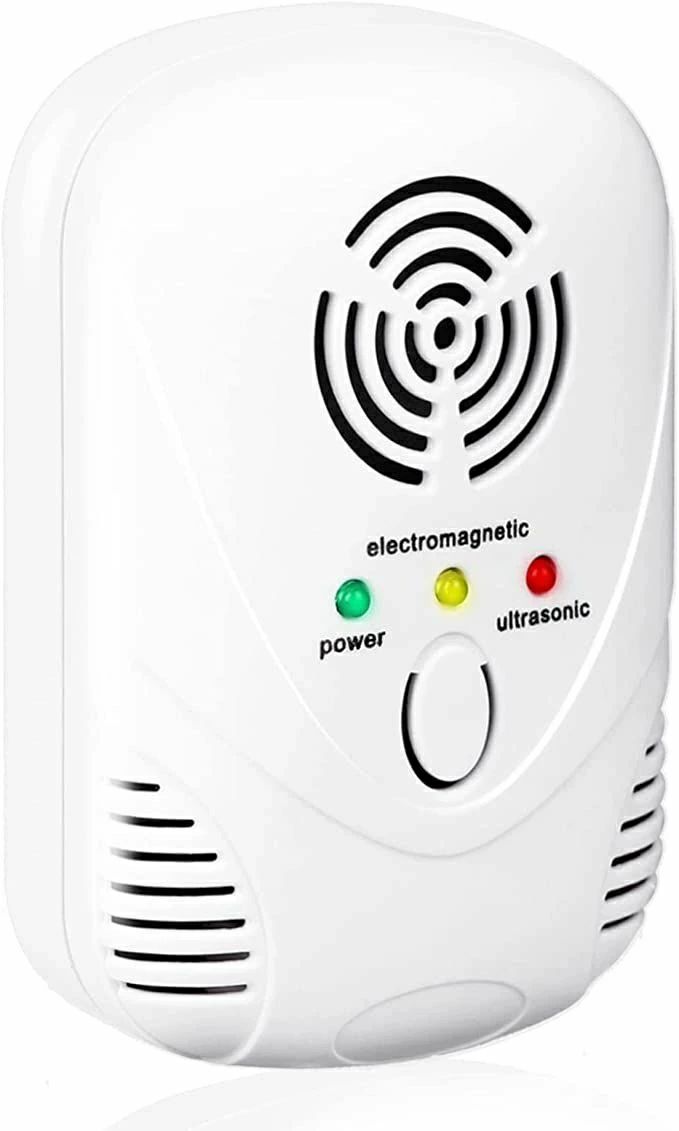 商品情報商品説明【電磁波+5種類超音波+圧力波】ネズミ撃退器は、ネズミが最も嫌う電磁波と5種類の音波一体化させた新型ネズミ撃退器です。電磁波を断続的に切り替え、5種類の音波周波数を送信し、圧力波モードを追加し、鼠/ゴキブリ/蚊/虫/アリ/ノ...