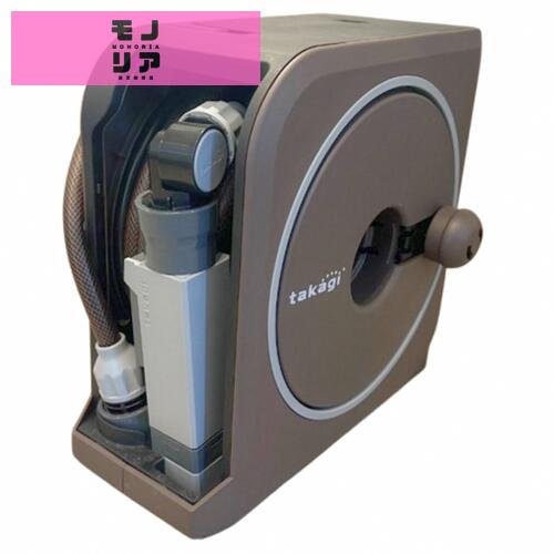 ◆ タカギ製ホースリール史上「最小/最軽量」(※当社比) ◆ 蛇口側ホースも手間なく収納でき、すっきりきれいに収納できます。 ◆ 同梱されている蛇口ニップルは、工具不要でかんたんに取り付けられます。※10mの場合(W138mm×D227mm...