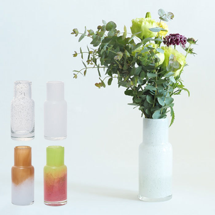 一点一点異なる、手仕上げで作られた「DGシリーズ」 一点一点、手作業でつくられています。ぽってりとしたガラスの質感、一つ一つ異なる模様や形と、多彩なカラーバリエーション。インテリアとしても存在感のある佇まいです。※画像の色調はご使用のモニタ...