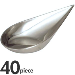 【CC】キッチン>キッチン雑貨>その他キッチン雑貨カクテルパーティーなどに！デザイン性の高い使い捨て容器メーカーコーンズ＆カンパニーリミテッドカラー・味・種類シルバー商品外寸(mm)105×50×高さ15その他耐熱温度：-18〜70度◆手軽...