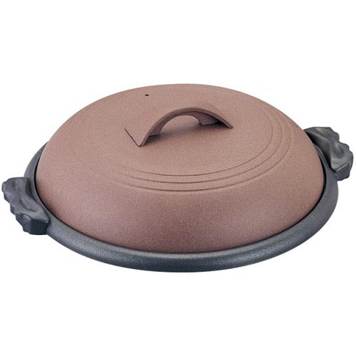 業務用　陶板皿　陶板鍋　飲食店メーカーマイン商品外寸(mm)径310×高さ105その他内寸：径270×深さ20材質・原材料アルミ合金（フッ素3コート）