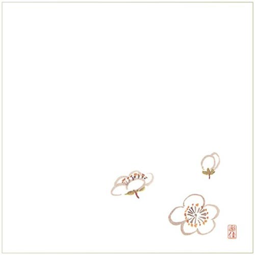 業務用　料理用　演出用品　懐敷メーカーマイン商品外寸(mm)180×180その他長時間、お料理を盛り付けたままでも、油はほとんどにじみません。結婚式場・宴会場に最適です。◆食用色素インクを使用していませんので、お料理の盛り付けは、絵柄の部分...