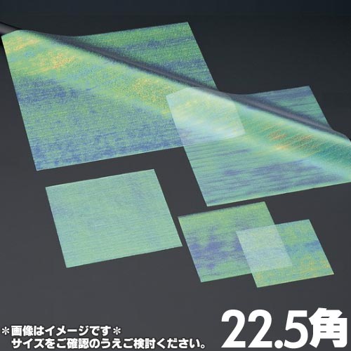 業務用　料理用　敷紙　フィルムメーカーマイン商品外寸(mm)縦225×横225その他冷やしものから暖かいものまで四季折々に。◆虹の紙は煮物を包んで陶器・漆器との組み合わせや、グラス食器などと組み合わせて、冷やしものの演出にとても効果的。◆工...